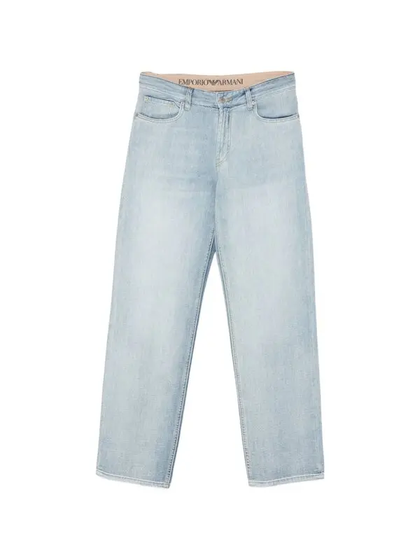 Emporio Armani Slim Denim Jeans - Sky Blue