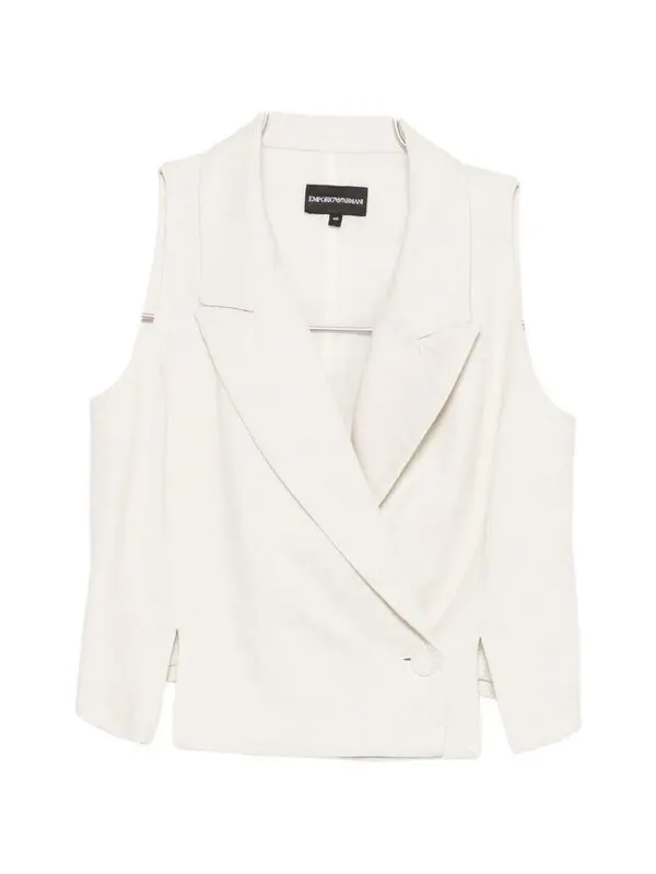 Emporio Armani Cotton Blend Blazer Jacket