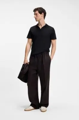 BOSS By Beckham Knit Sweater In Virgin Wool