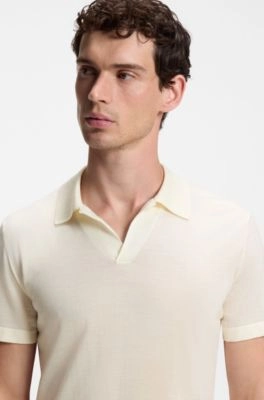 BOSS By Beckham Virgin Wool Knit Sweater - White