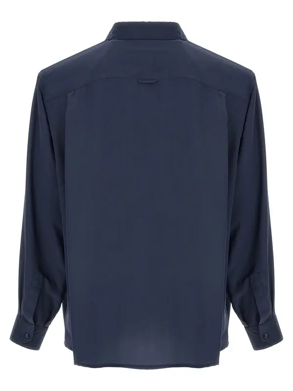 Saint Laurent Viscose And Silk Shirt
