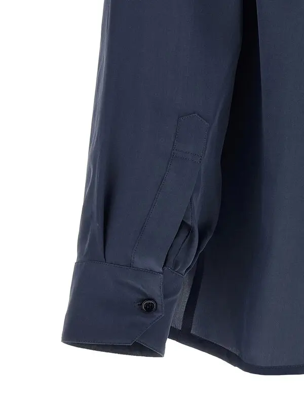 Saint Laurent Viscose And Silk Shirt