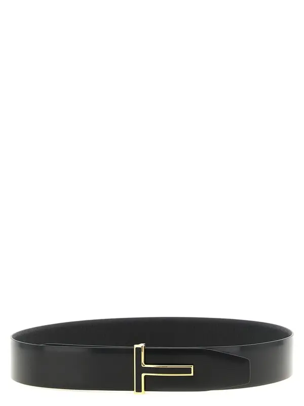 TOM FORD Icon Reversible Belt - Black