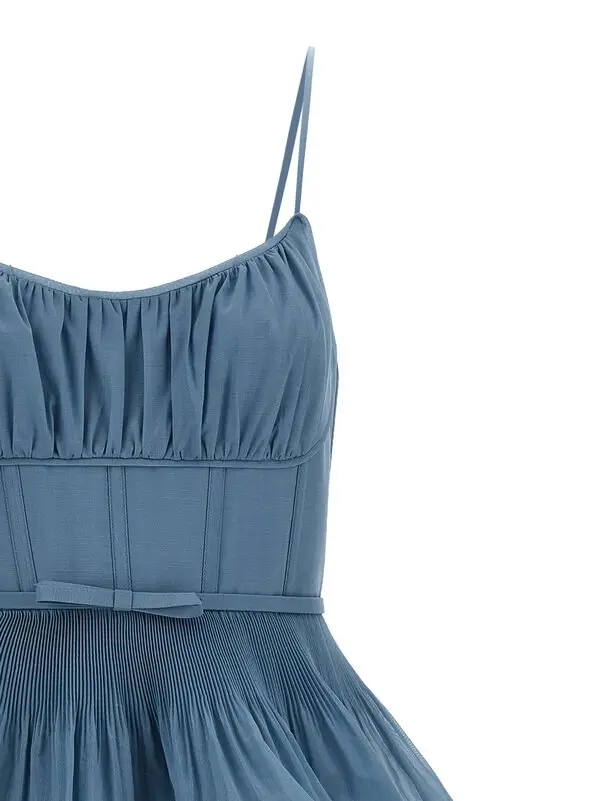 Zimmermann Pleated Tiered Midi' Dress