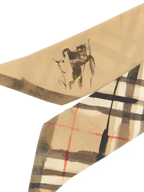 Burberry Double Face 'wter Col' Scarf