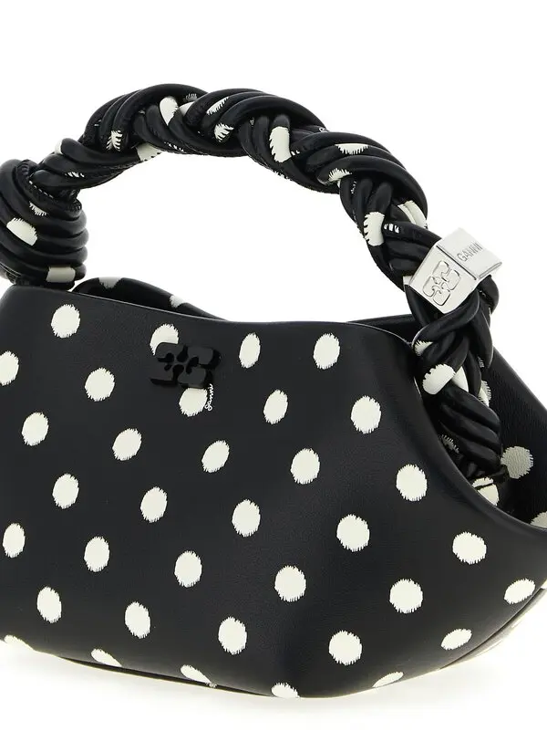 GANNI Polka-dot Bou' Mini Handbag