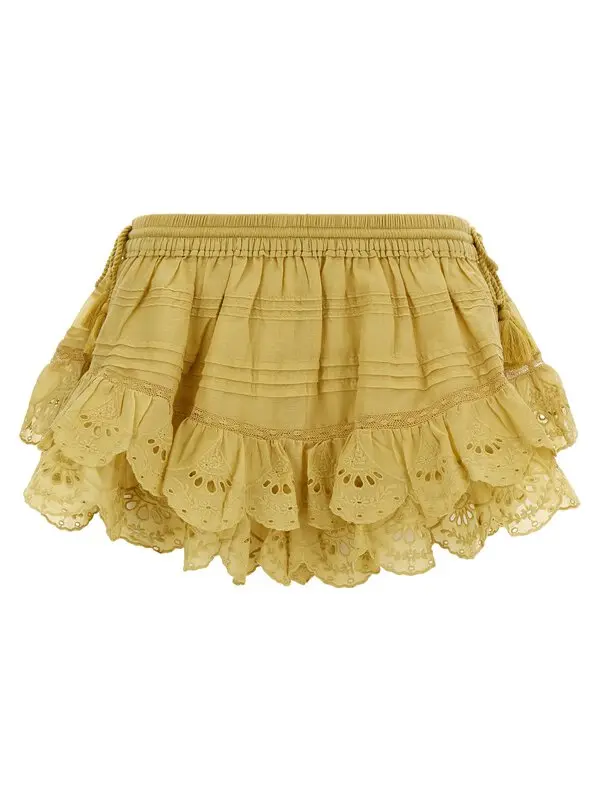 Isabel Marant Étoile Marant 'puria' Shorts - Yellow