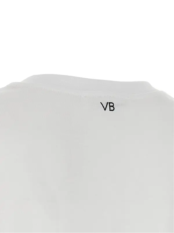 Victoria Beckham Tilly Oversized Cotton T-shirt - White