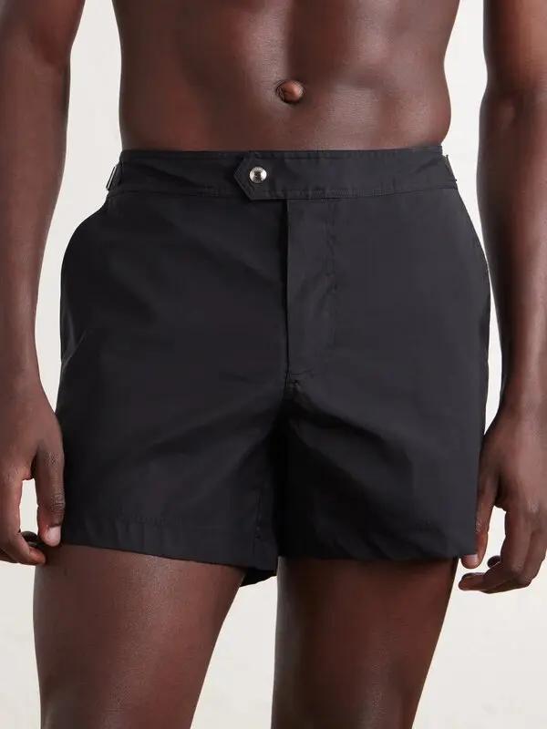 TOM FORD Straight-leg Mid-length Swim Shorts