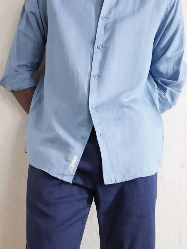 Onia Linen And Lyocell-blend Shirt