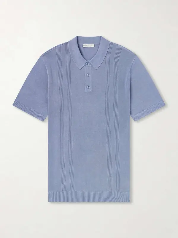 Onia Knitted Polo Shirt