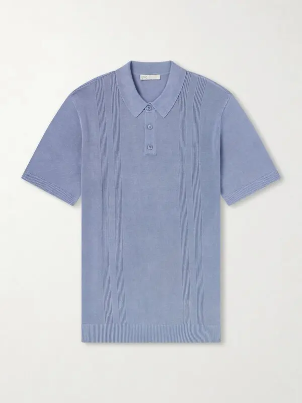 Onia Knitted Polo Shirt