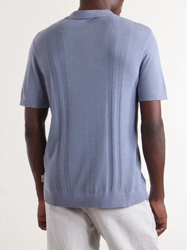 Onia Knitted Polo Shirt