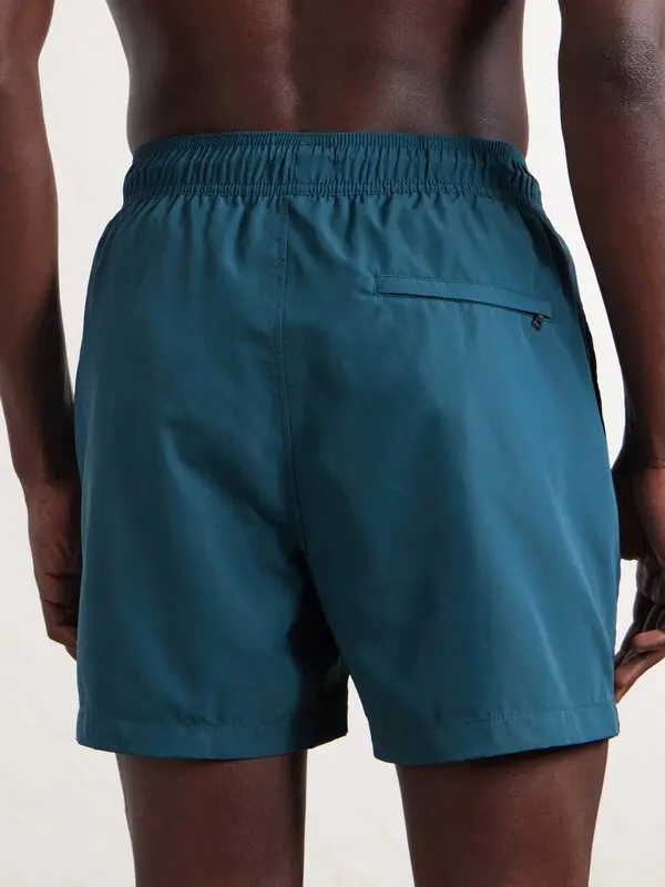 Onia Charles Straight-leg Printed Swim Shorts