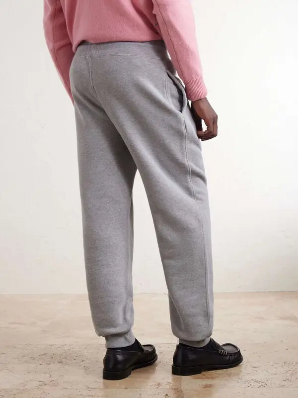 JW Anderson Tapered Cotton-fleece Sweatpants