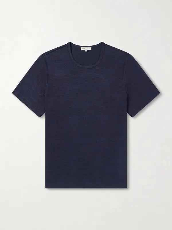 Onia Linen-blend T-shirt