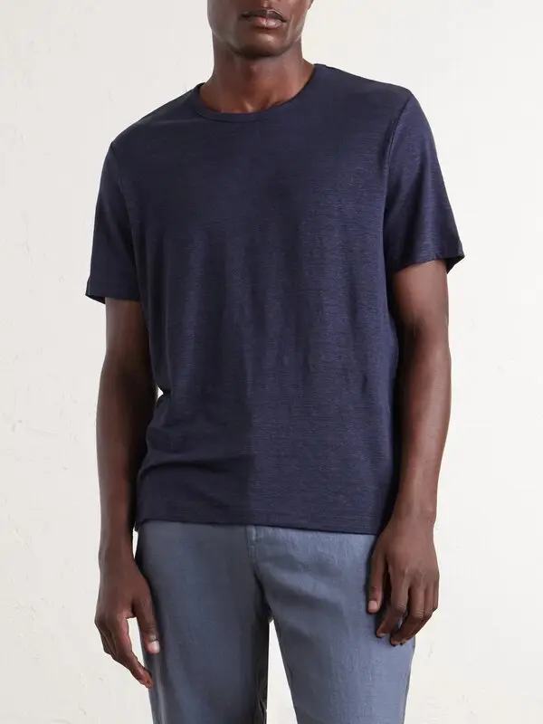 Onia Linen-blend T-shirt