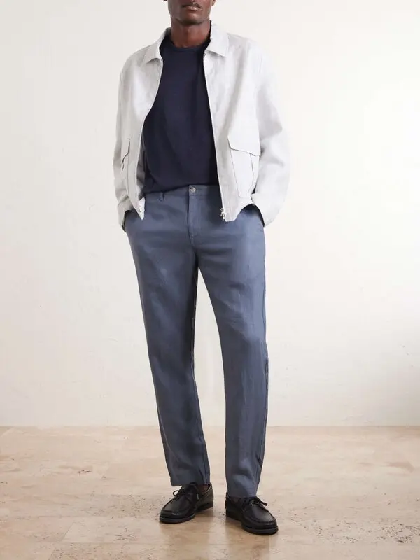 Onia Linen-blend T-shirt