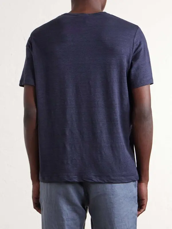 Onia Linen-blend T-shirt