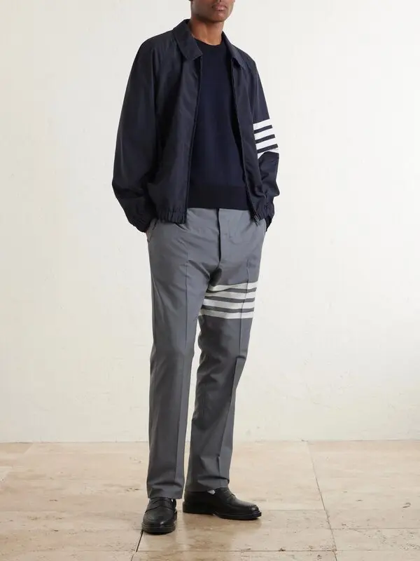 Thom Browne Striped Ripstop Track Jacket