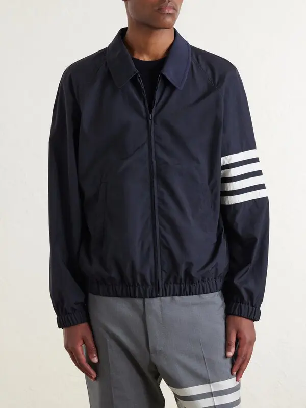Thom Browne Striped Ripstop Track Jacket