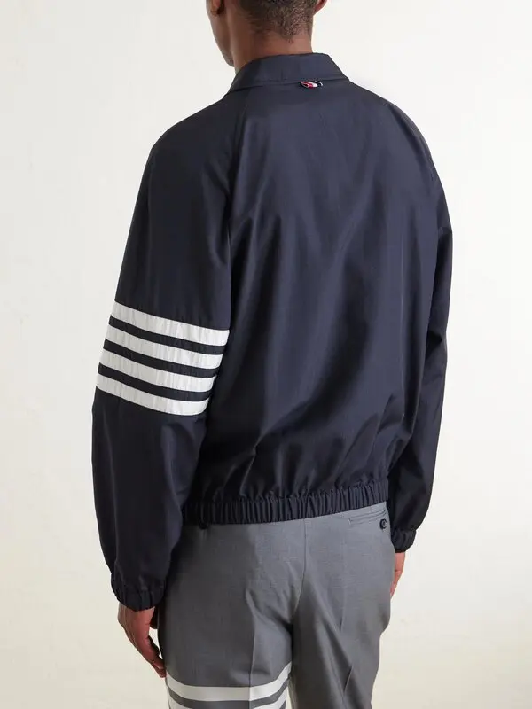 Thom Browne Striped Ripstop Track Jacket