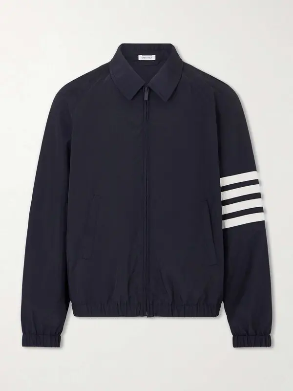 Thom Browne Striped Ripstop Track Jacket