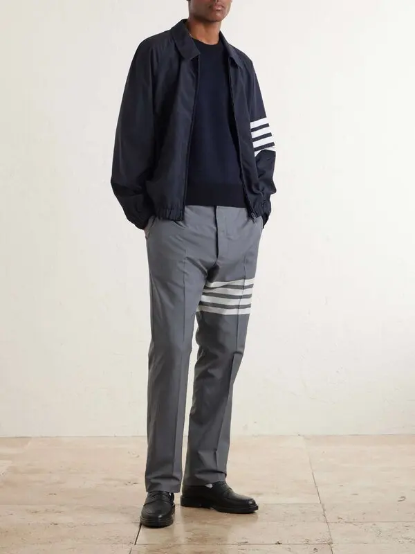 Thom Browne Striped Ripstop Track Jacket