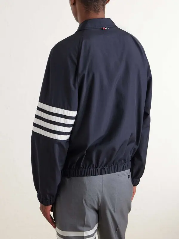 Thom Browne Striped Ripstop Track Jacket