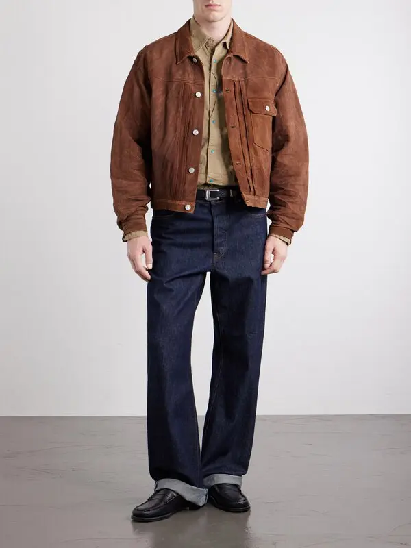 Kapital Thunderbird Panelled Cotton-twill Shirt