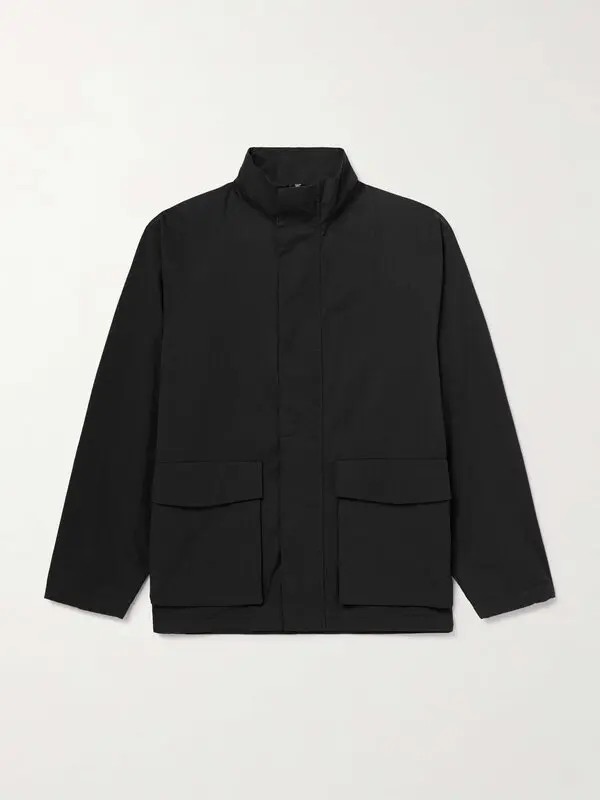 Nn07 Rafael 80035 Cotton-blend Shell Jacket - Black