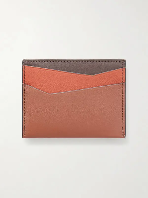 Loewe Puzzle Edge Logo-debossed Leather Cardholder