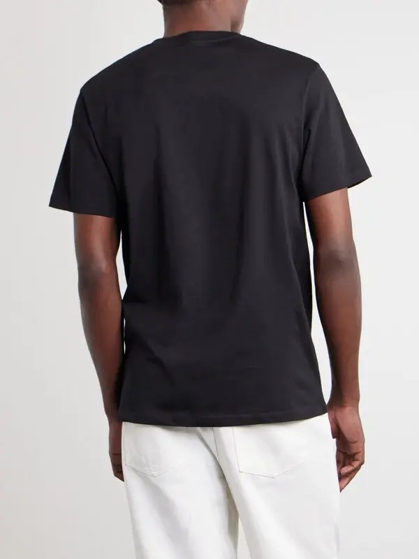 Loewe Anagram-embroidered Cotton-jersey T-shirt