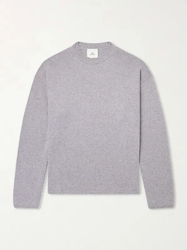 THE ELDER STATESMAN Dume Brushed-cashmere Sweater