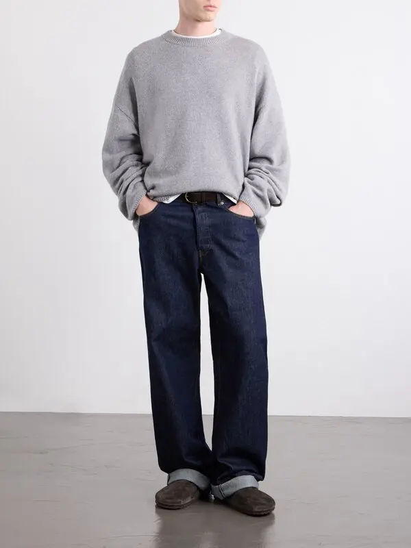 THE ELDER STATESMAN Dume Brushed-cashmere Sweater
