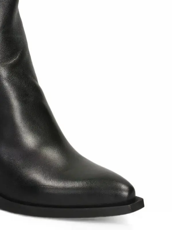 METISSE Rear-zip Ankle Boots