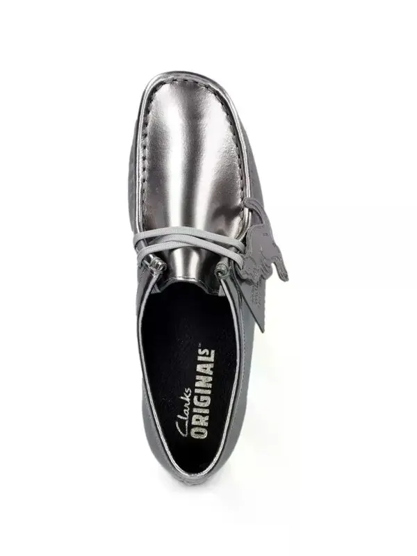 Clarks Wallabees Metallic Loafers
