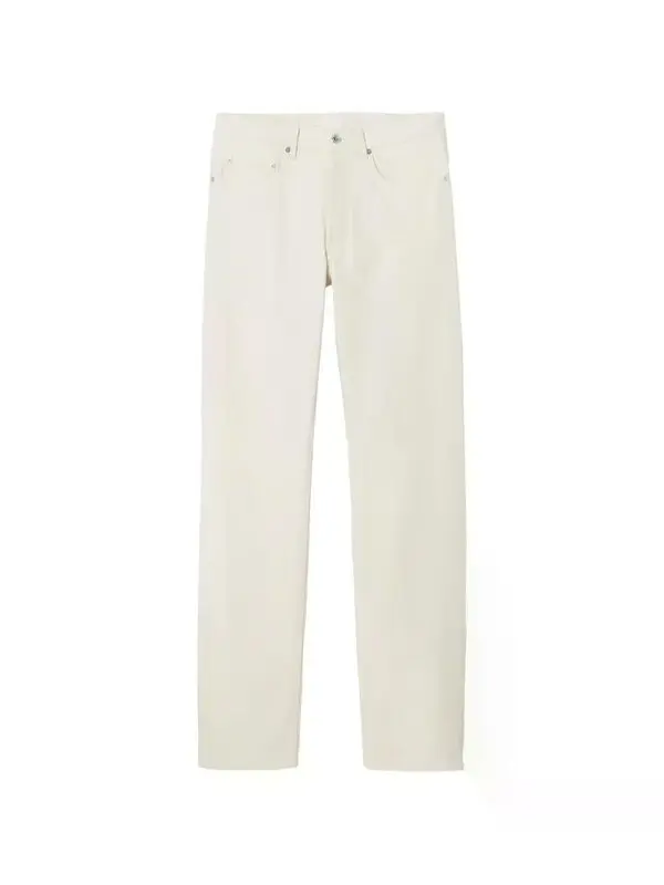 A.p.c. Five-pocket Straight Trousers - Neutrals