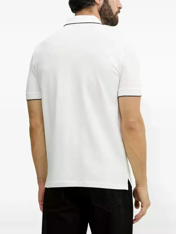 Armani Exchange Logo-tape Polo Shirt