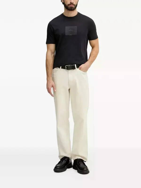 Armani Exchange Logo-print Crew-neck T-shirt
