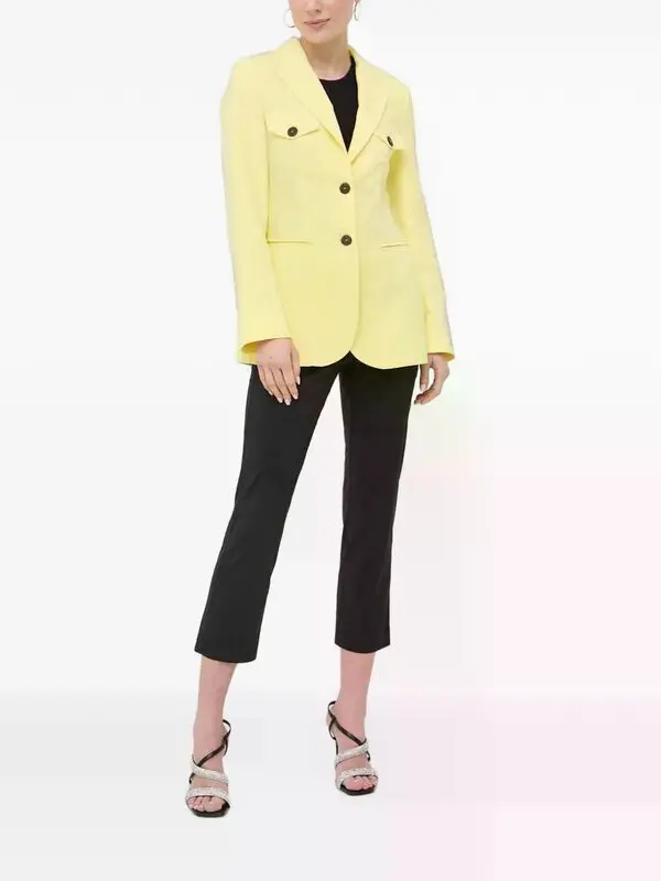 Beatrice B Notch Lapel Button-up Blazer