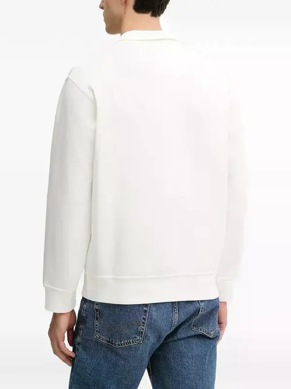 Armani Exchange Quarter-zip Sweater