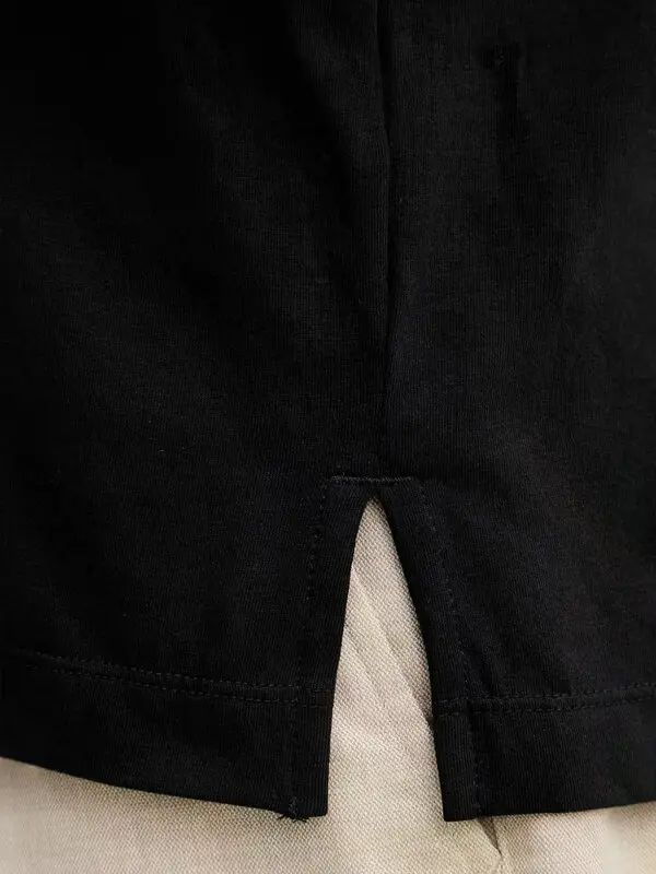 Armani Exchange Logo-embroidered Tipped Polo Shirt