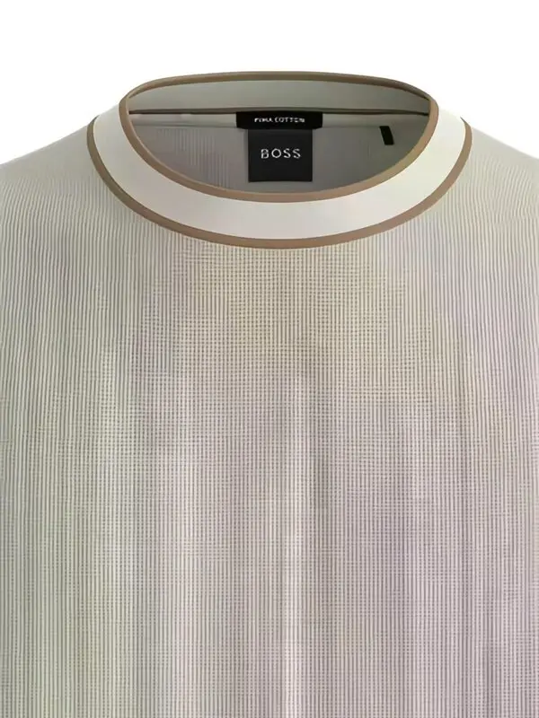 BOSS Structured Cotton T-shirt