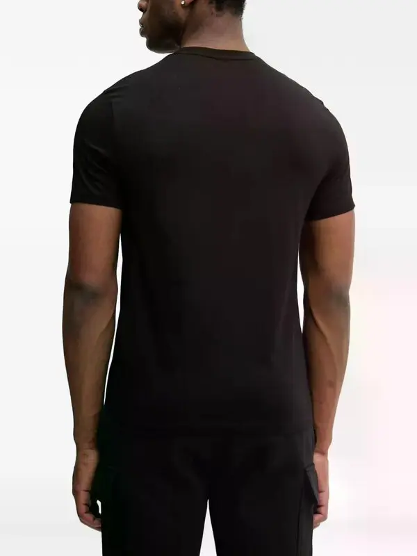 Armani Exchange Logo-print T-shirt - Black