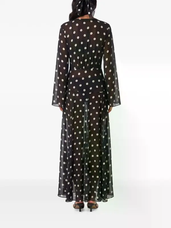 NICHOLAS Marella V-neck Maxi Dress