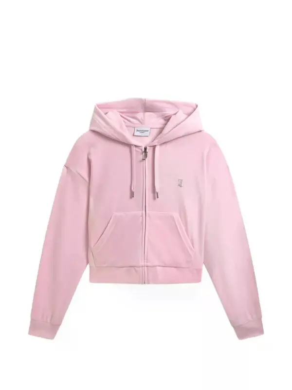 Juicy Couture Cropped Hoodie - Pink