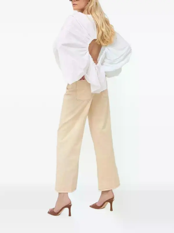 Beatrice B Logo Patch Jeans