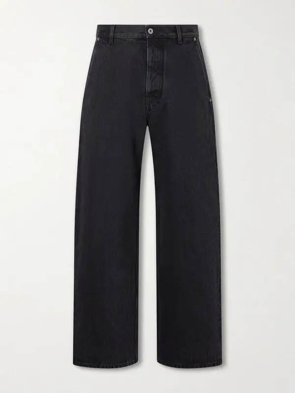 Loewe Wide-leg Jeans - Black