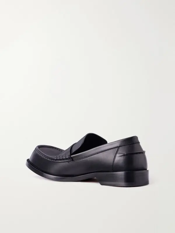 Loewe Bobine Anagram-debossed Leather Loafers
